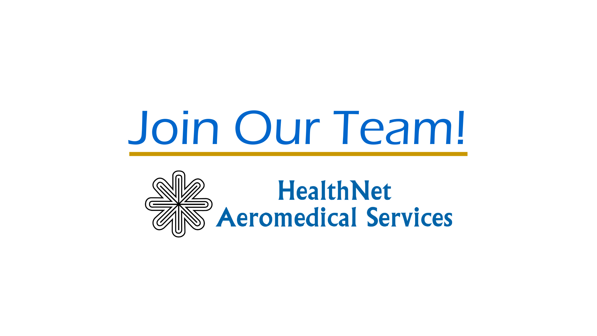 Careers | Healthnet Aeromedical Services